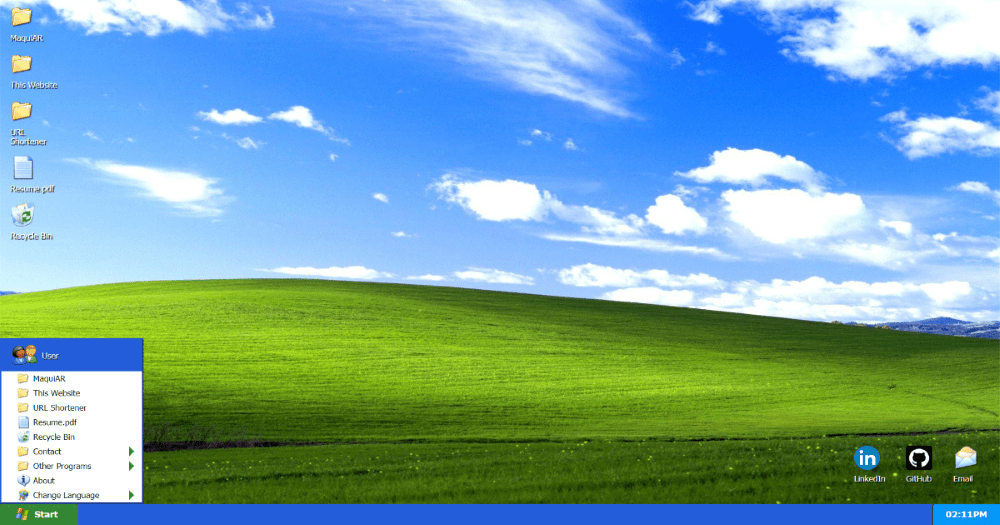 Windows XP: Mateus Cechetto Edition